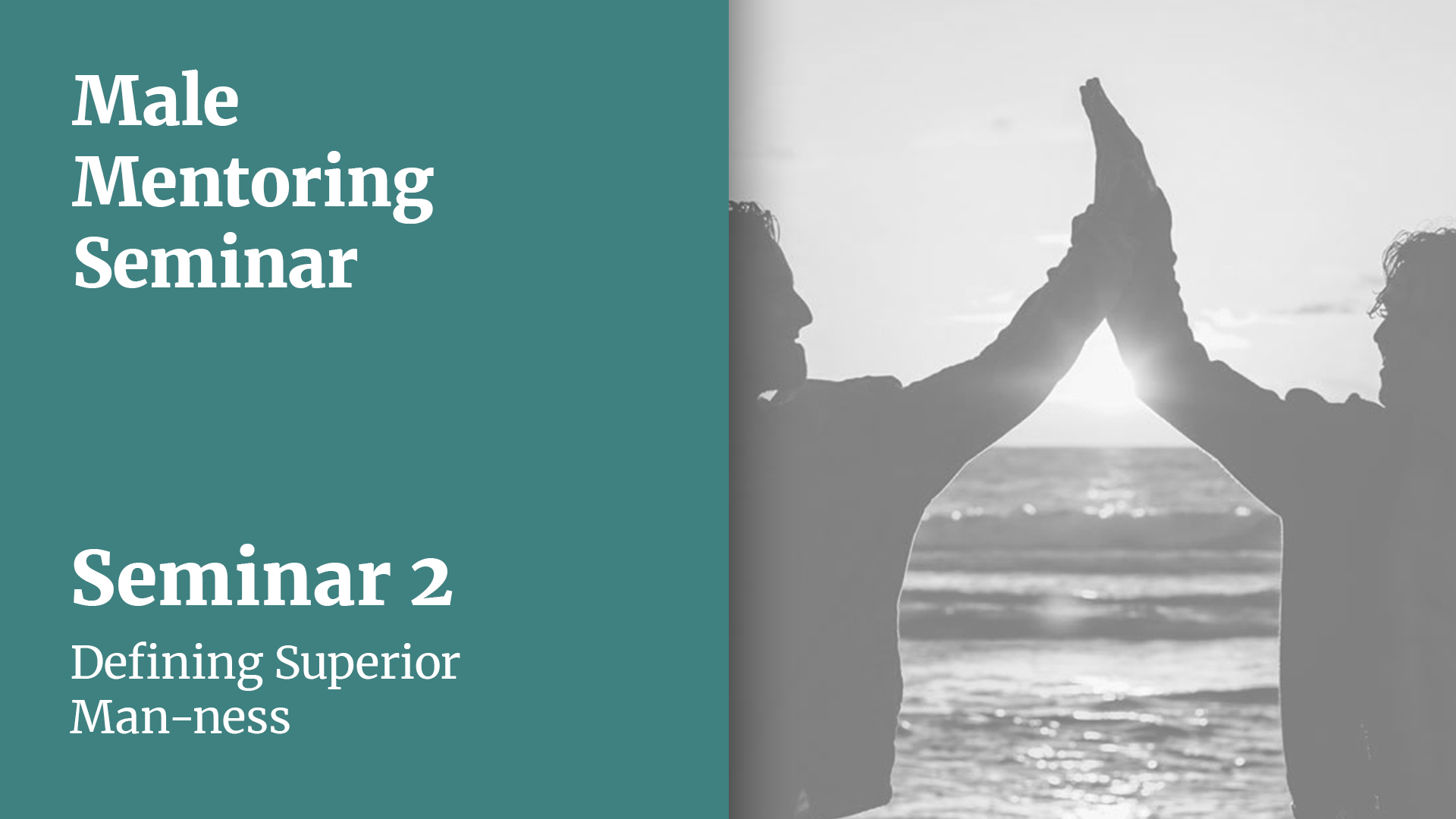 Male Mentoring Seminar » Eli the Restorer